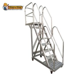 Aluminium Customized Cantilever Platform Ladder - Expert in Safety ...